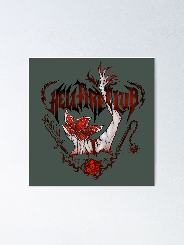 "Hellfire club" Poster for Sale by PlayGhoulArt | Redbubble