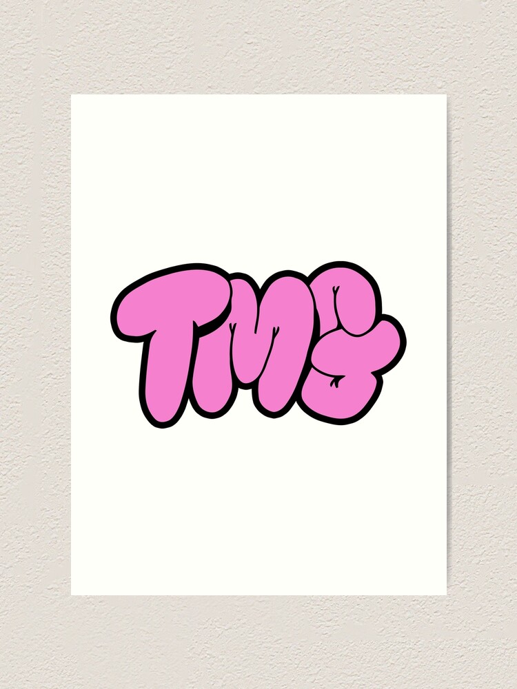 "Tiny Meat Gang Merch Pink TMG Logo" Art Print for Sale by SamibShop ...