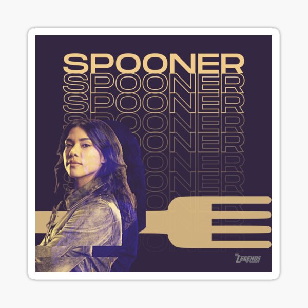 "Spooner - Legends of Tomorrow" Sticker for Sale by StarlingSylver ...
