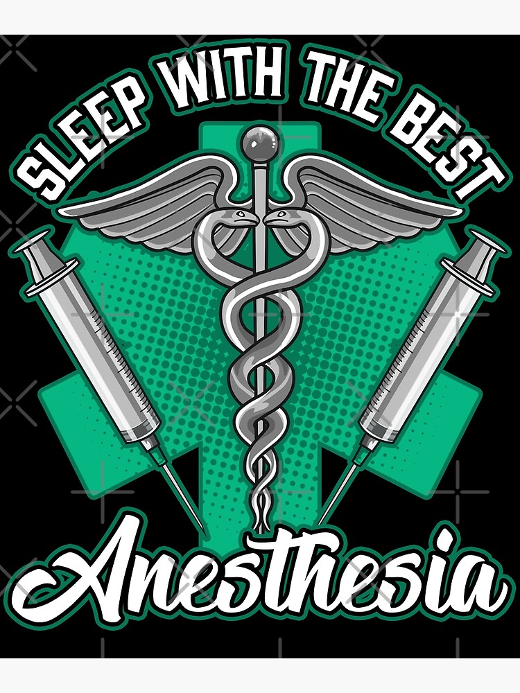 "Anesthesiologist Anesthesia Nursing Anaesthetist" Poster for Sale by ...