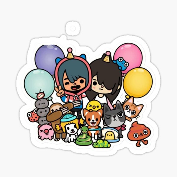 "toca boca" Sticker by roby34 | Redbubble