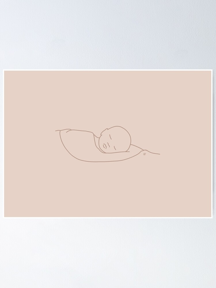 "Born in Love / C-section" Poster for Sale by Bauchgeburt | Redbubble