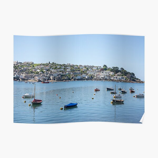 "Fowey, Cornwall" Poster for Sale by gracust | Redbubble