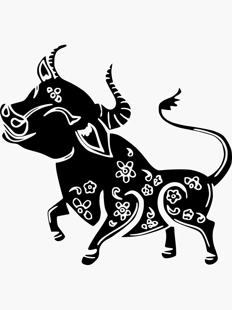 "HAPPY BULL" Sticker for Sale by TPclothing22 | Redbubble