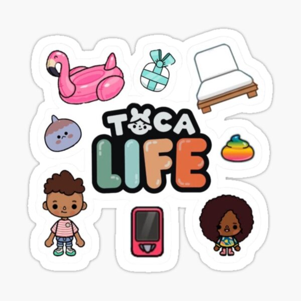 "toca boca" Sticker by roby34 | Redbubble