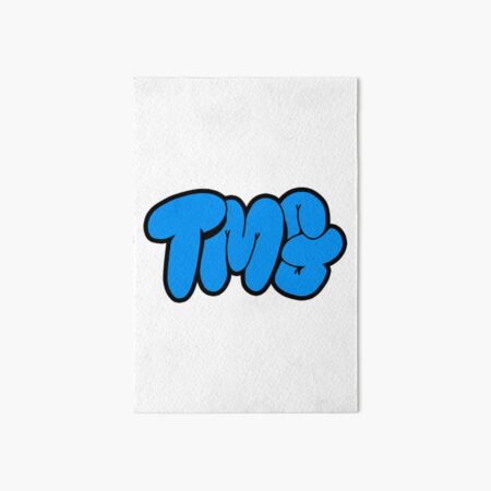 "Tiny Meat Gang Merch Blue TMG Logo" Art Board Print by SamibShop ...