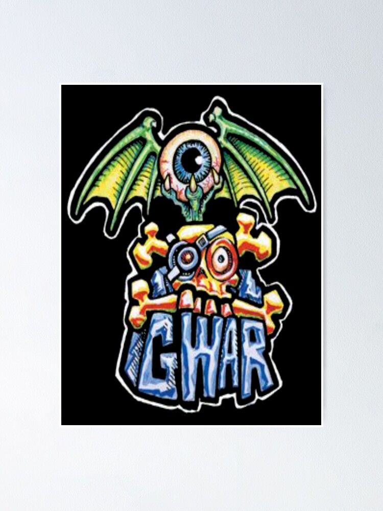 "##gwar band" Poster for Sale by kfidigj | Redbubble