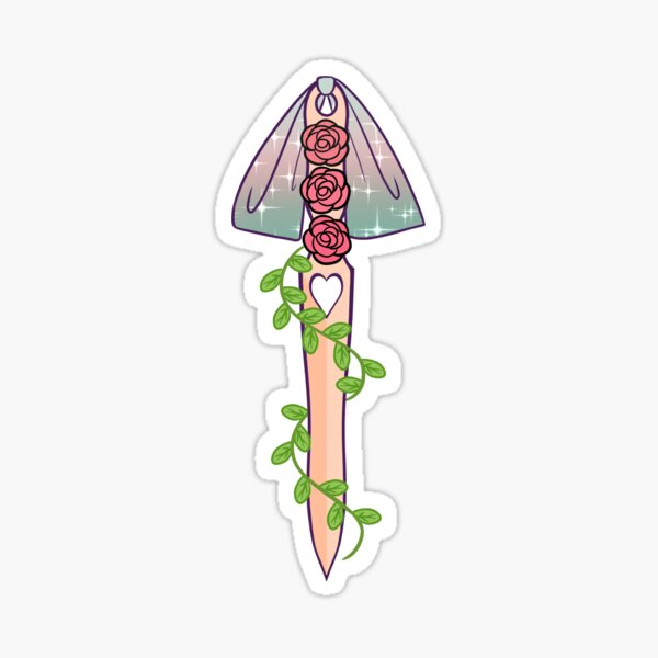 "Cute Witchcraft Kawaii Dagger" Sticker for Sale by BibiiOfficial ...