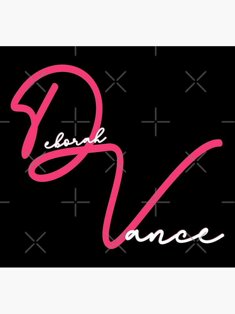 "Deborah Vance Alternative Logo" Art Print for Sale by khurst | Redbubble