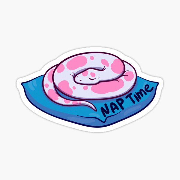 "Nap time" Sticker for Sale by feannaart | Redbubble