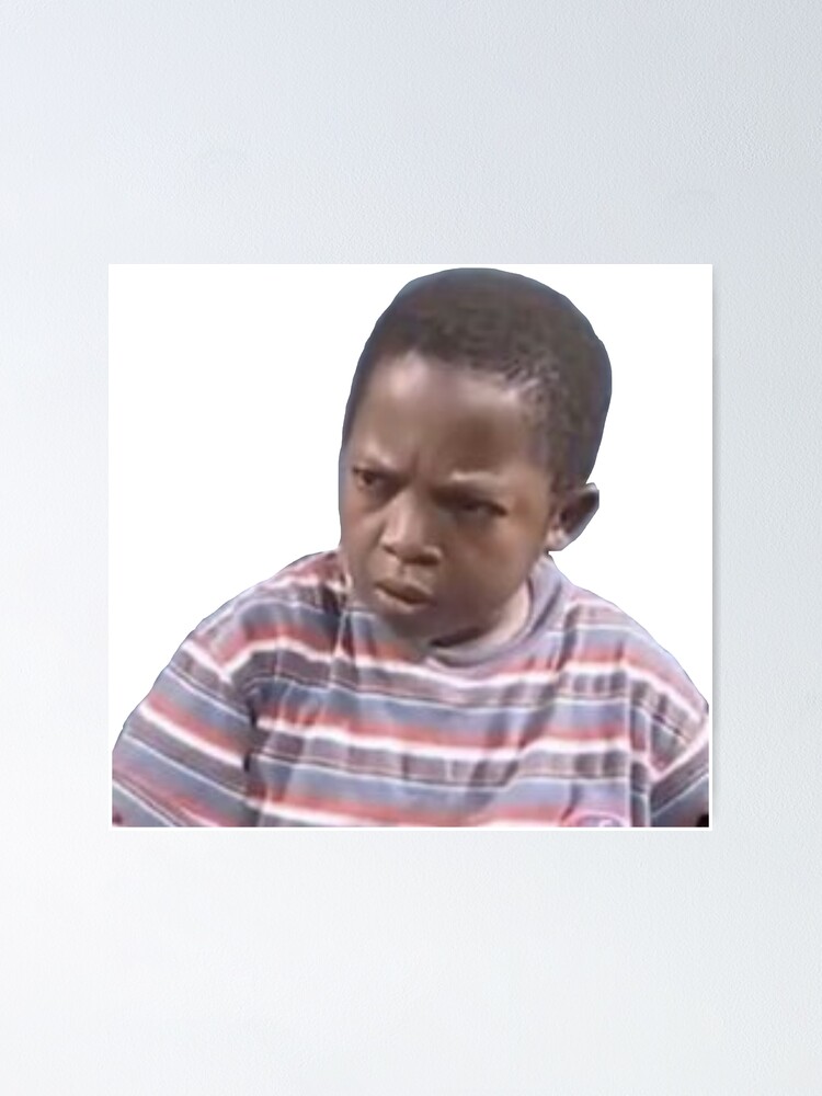 "huh (meme) " Poster for Sale by isabellagoldie | Redbubble