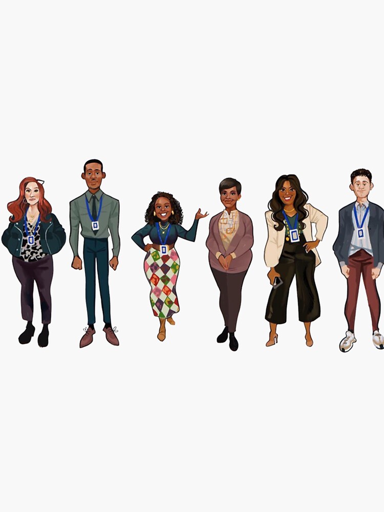 "ABBOTT ELEMENTARY " Sticker for Sale by AmberColeman5 | Redbubble