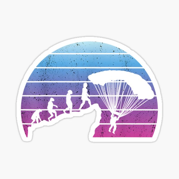"Base Jumping" Sticker for Sale by celine80s | Redbubble