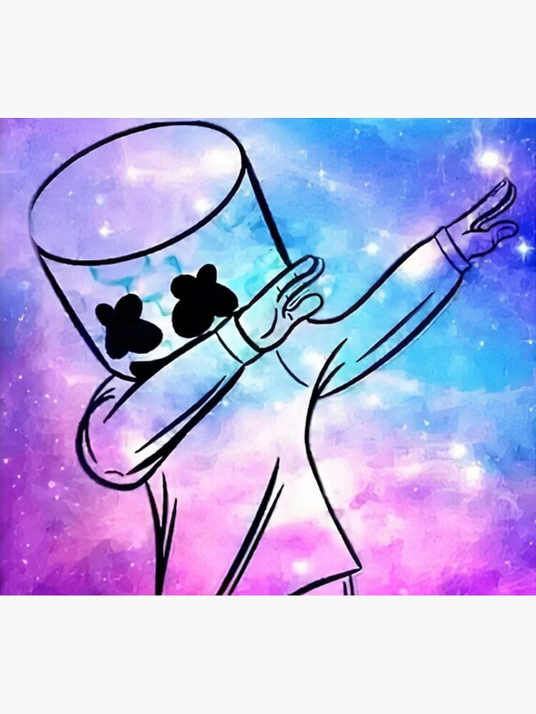 DJ Marshmello DAB poster Premium Matte Vertical Poster sold by Satish ...