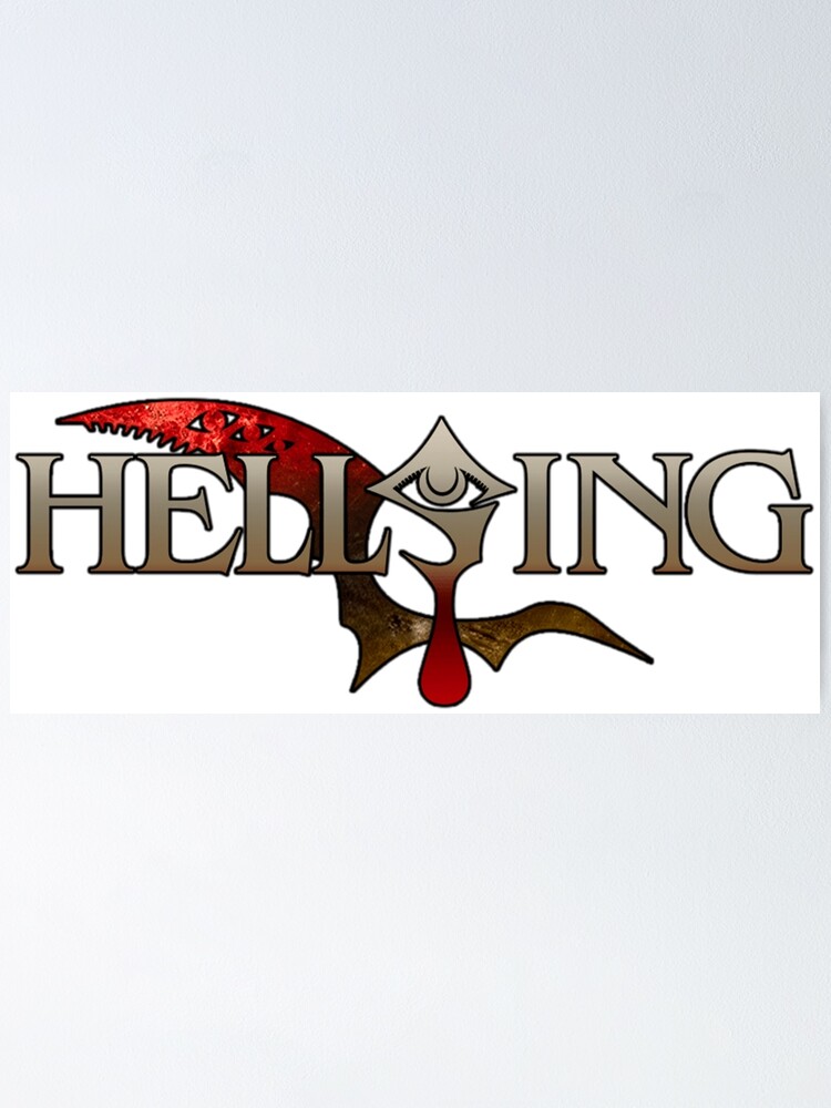 "Hellsing Logo" Poster for Sale by Jhowziin | Redbubble