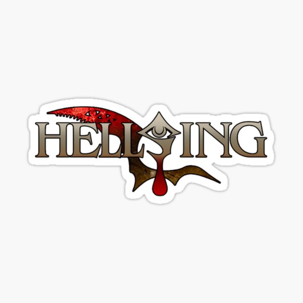 "Hellsing Logo" Sticker for Sale by Jhowziin | Redbubble
