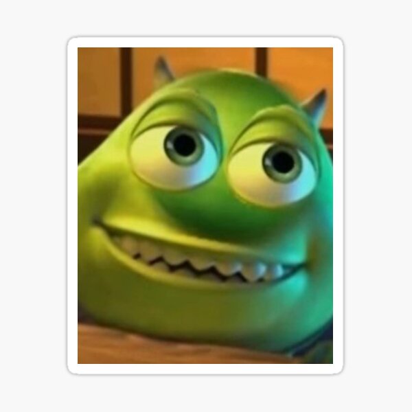 "Mike Memeowski" Sticker for Sale by Uncle-Chocolate | Redbubble