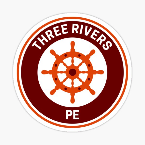 "Vintage Three Rivers Prince Edward Island" Sticker for Sale by ...