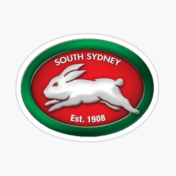 "South sydney rabbitohs South sydney rabbitohs" Sticker by World-sport ...