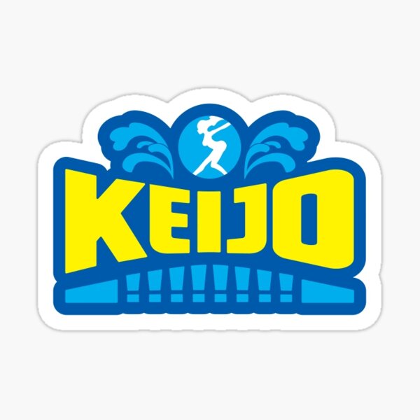 "KEIJO!!!!!!!! Logo Two" Sticker for Sale by AnimeArtClub | Redbubble