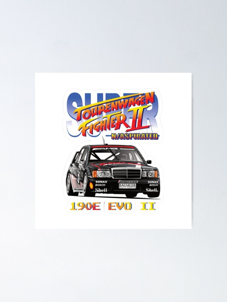 "The MB 190E Evo II Merch and Apparel - " Poster for Sale by Infms05 ...