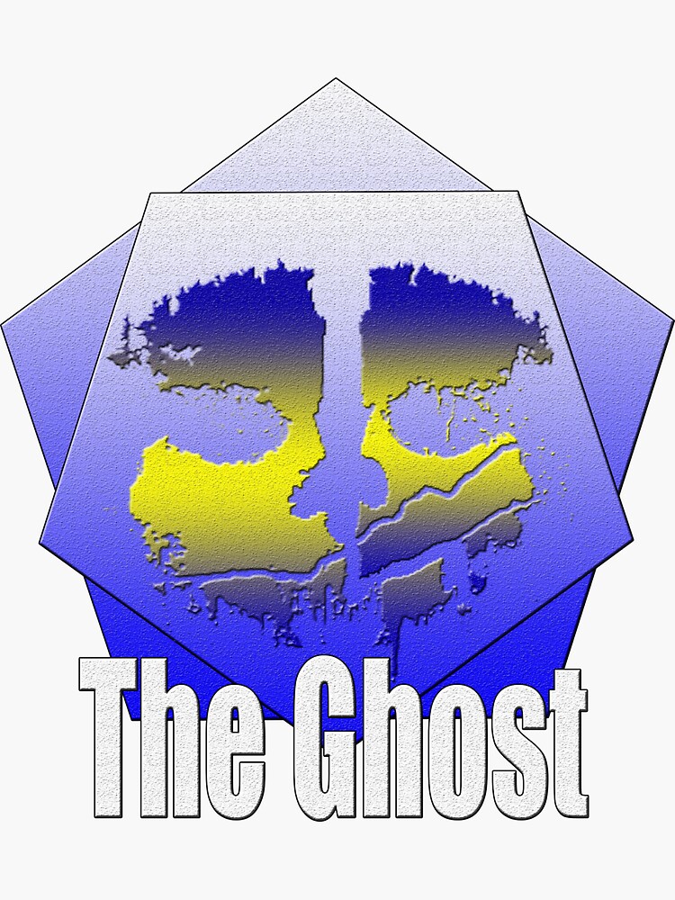 "The Ghost Logo" Sticker for Sale by Best-Toza | Redbubble