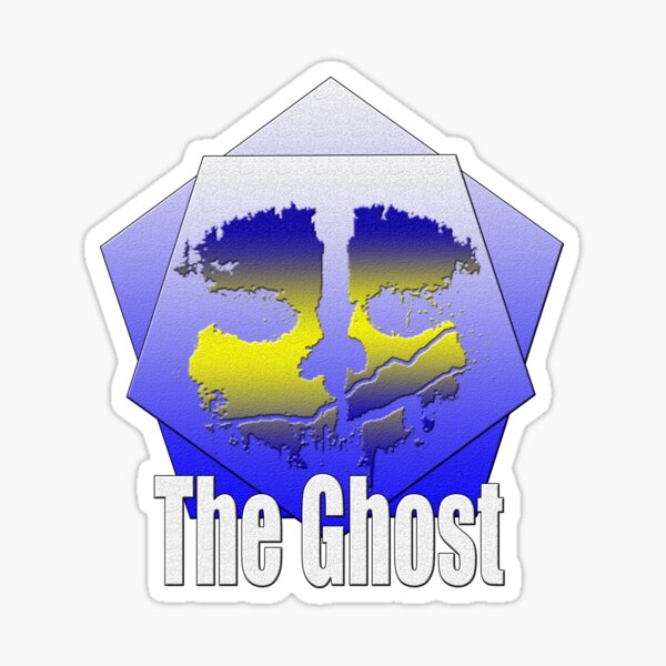 "The Ghost Logo" Sticker for Sale by Best-Toza | Redbubble