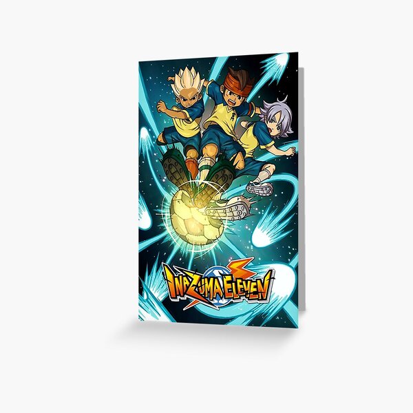 "Anime inazuma eleven poster" Greeting Card by stevekesterson | Redbubble