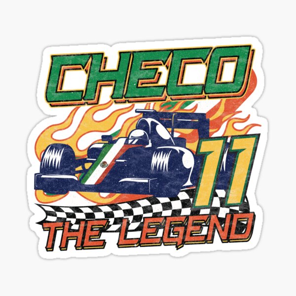 "Checo Perez 11 The Legend" Sticker for Sale by Numero14 | Redbubble
