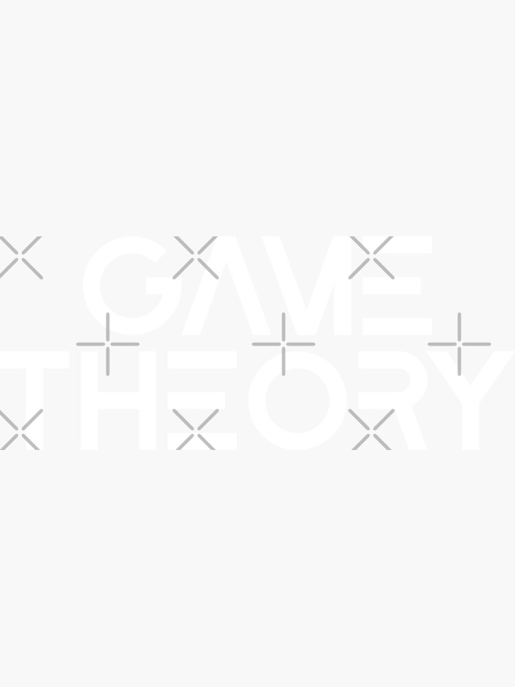 "Game Theory Merch Game Theory" Sticker for Sale by RommaniShop | Redbubble