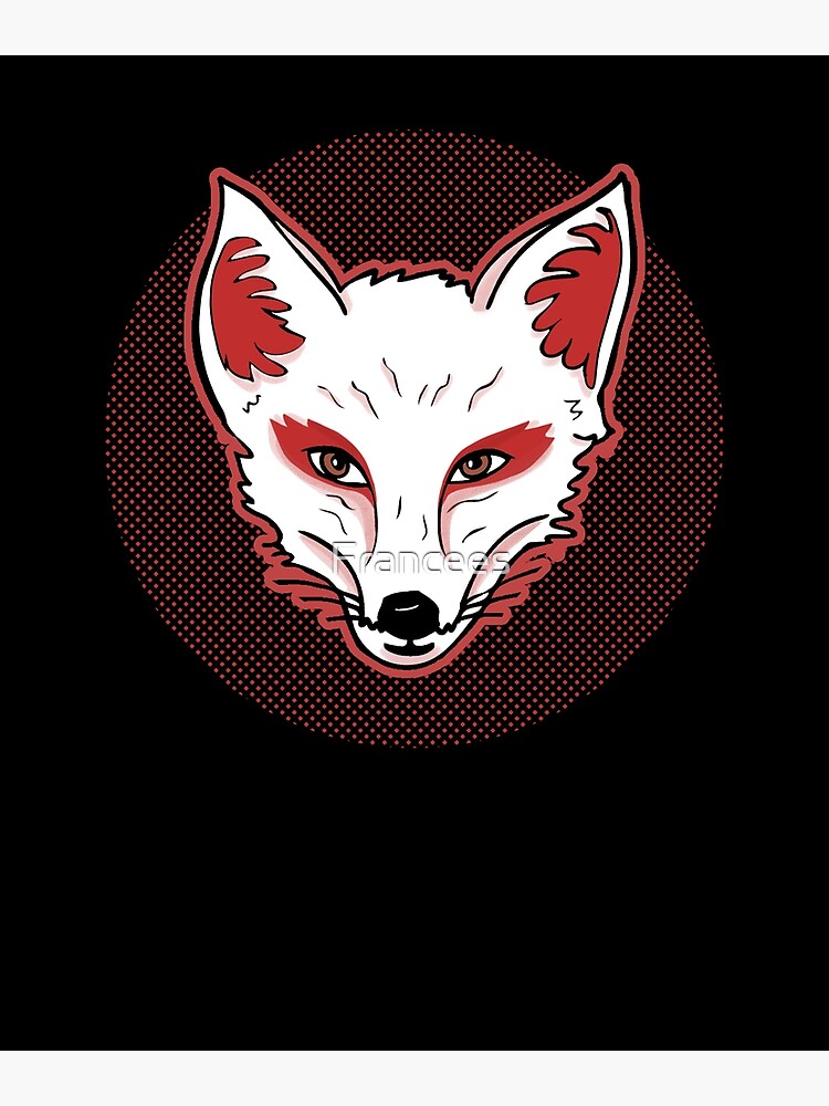 "Nine-tailed fox mask" Poster for Sale by Francees | Redbubble