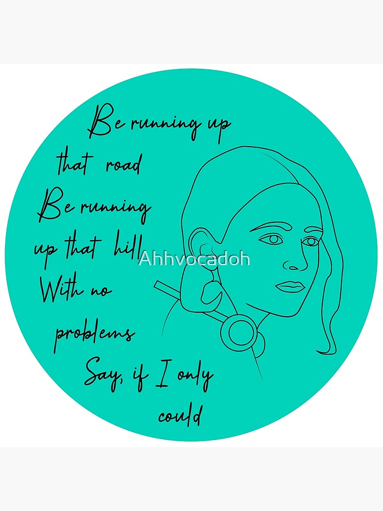 "Stranger Things Max Running Up That Hill" Poster for Sale by ...