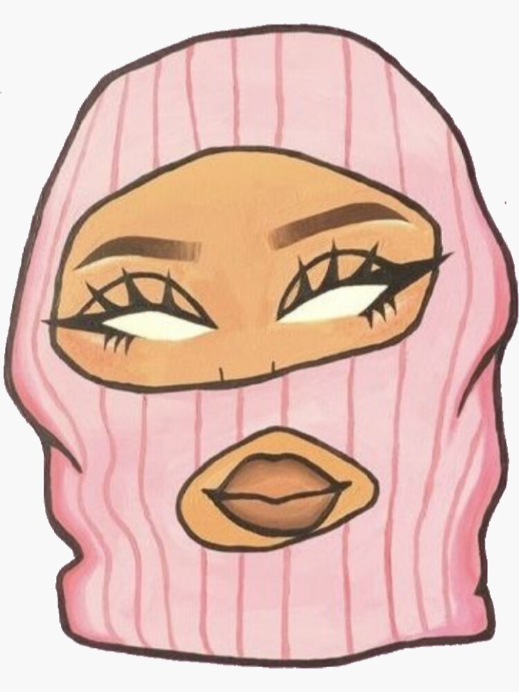 "Balaclava graffiti" Sticker for Sale by kisya28 | Redbubble