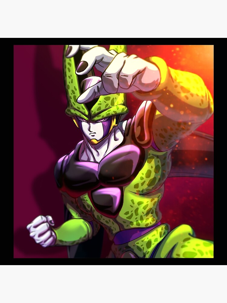 "PERFECT CELL Fight Stance" Art Board Print for Sale by Pea-bean ...