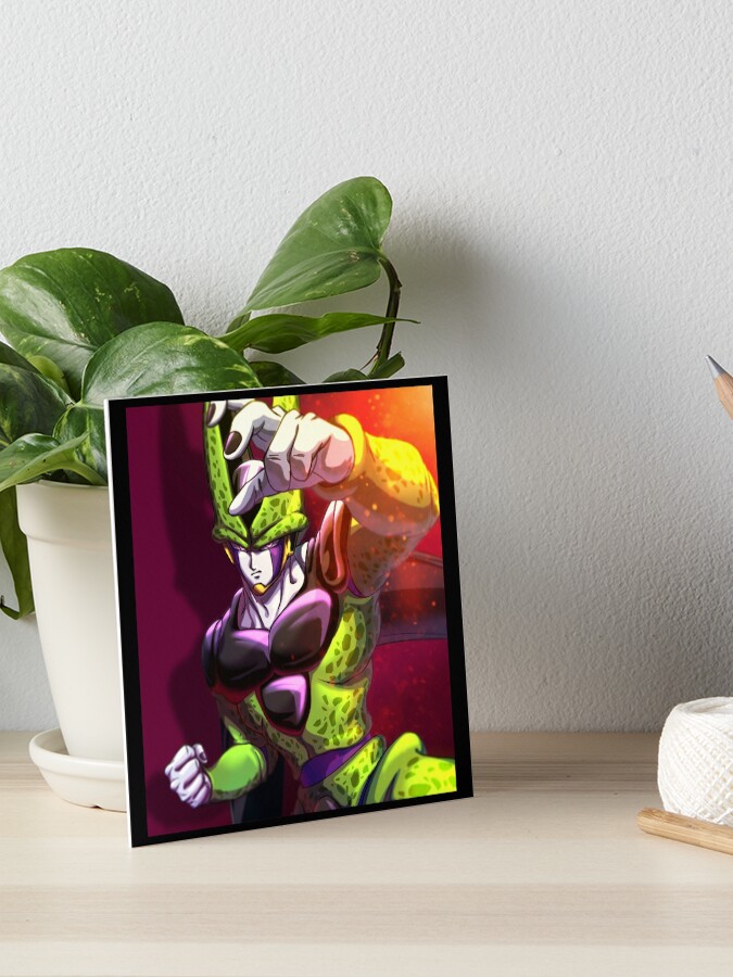 "PERFECT CELL Fight Stance" Art Board Print for Sale by Pea-bean ...