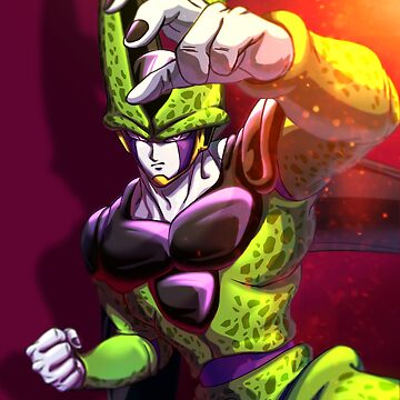 "PERFECT CELL Fight Stance" Art Board Print for Sale by Pea-bean ...