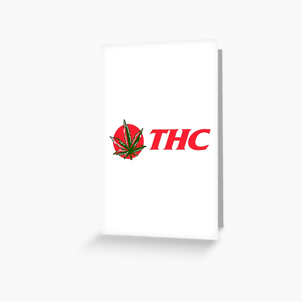 "THC: Tetrahydrocannabinol - KFC parody logo" Greeting Card by ...