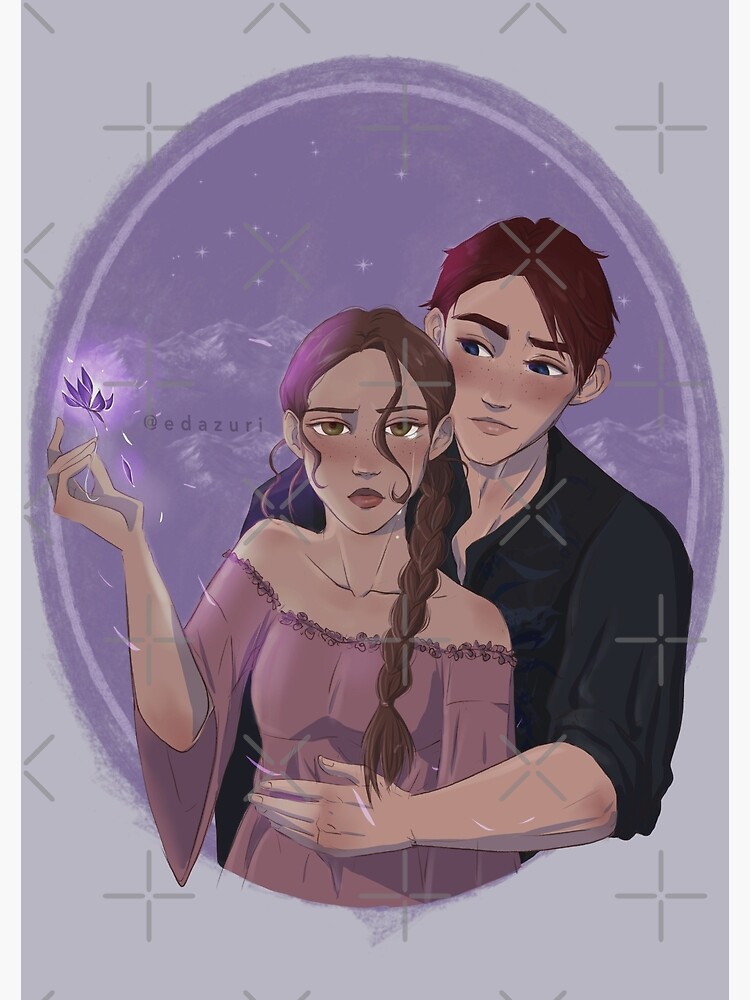 "Tessa & Corrick -Defy the night" Poster for Sale by edazuri | Redbubble