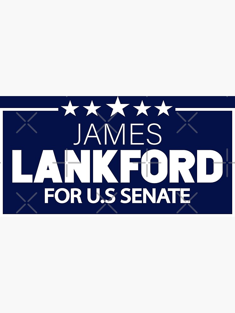 "Vote James Lankford Oklahoma Senator - Re-elect James Lankford Sticker ...