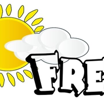 "Fresh Air and Sunshine" Sticker for Sale by Aurorapod | Redbubble