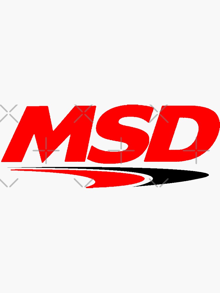 "Msd ignition" Sticker by DigiArtza | Redbubble