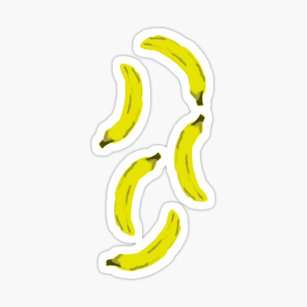 "Bananas" Sticker for Sale by dkjmr2014 | Redbubble