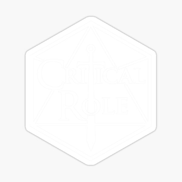 "Critical Role Logo" Sticker for Sale by AceLlama | Redbubble