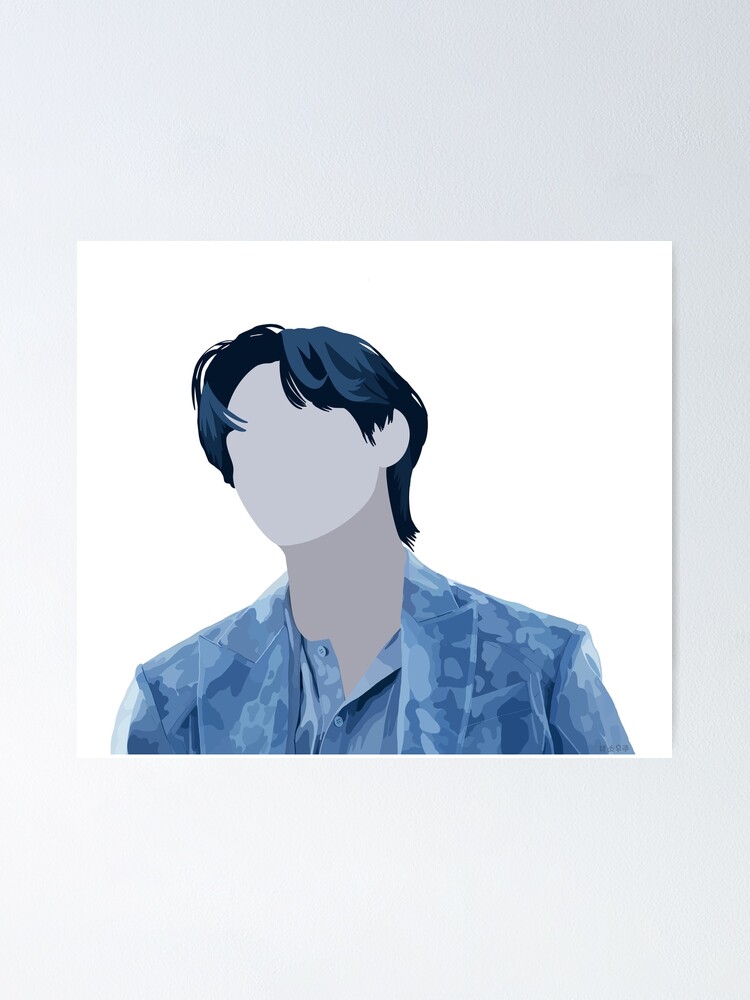 "BTS V Proof Concept " Poster for Sale by mymikrokosmos | Redbubble