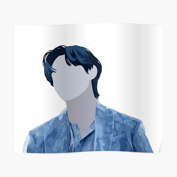"BTS V Proof Concept " Poster for Sale by mymikrokosmos | Redbubble