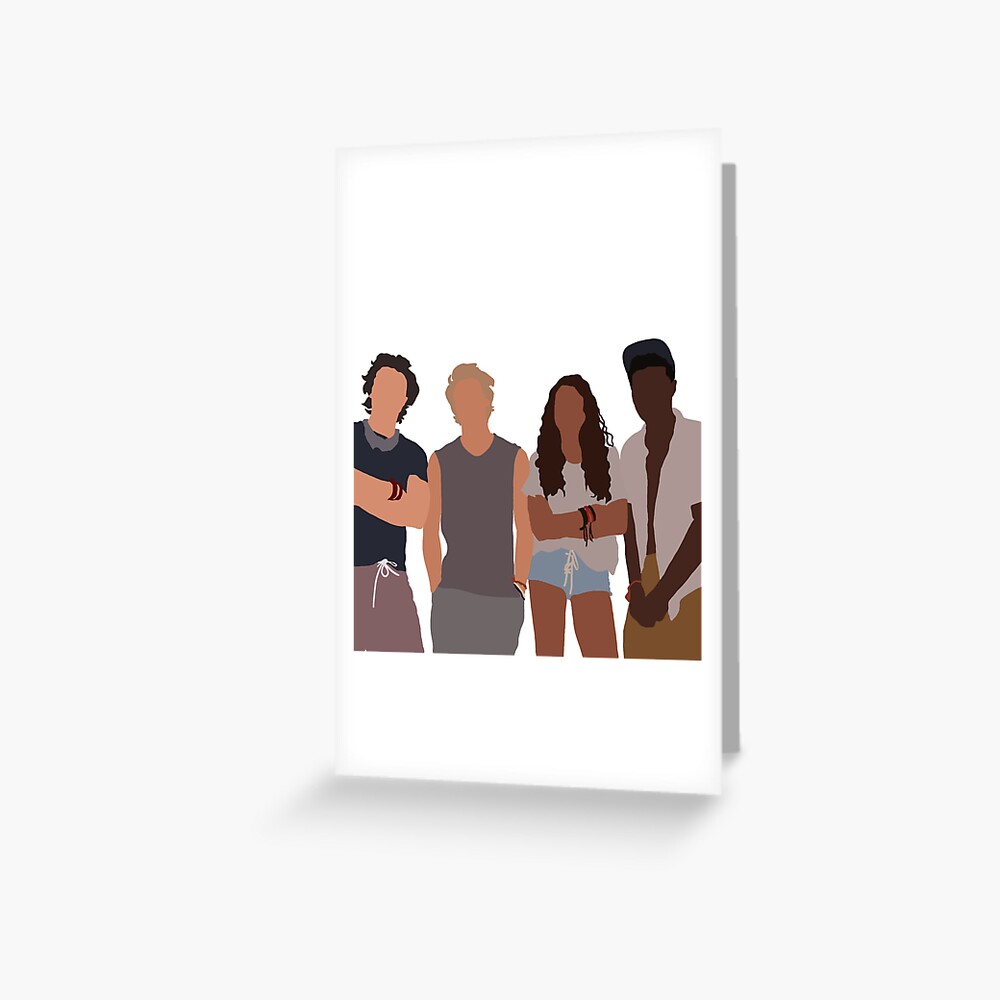 "The Outer Banks Cast" Greeting Card for Sale by kinleyapair | Redbubble