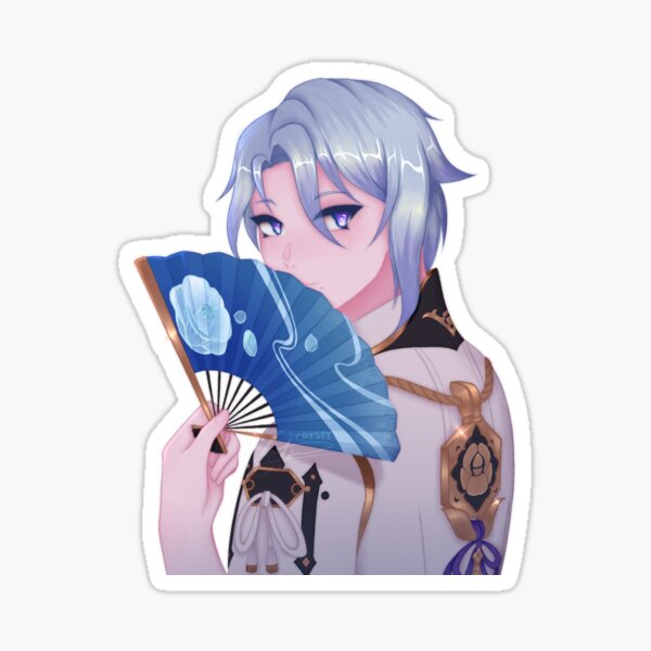 "Ayato Kamisato" Sticker by cryspy | Redbubble