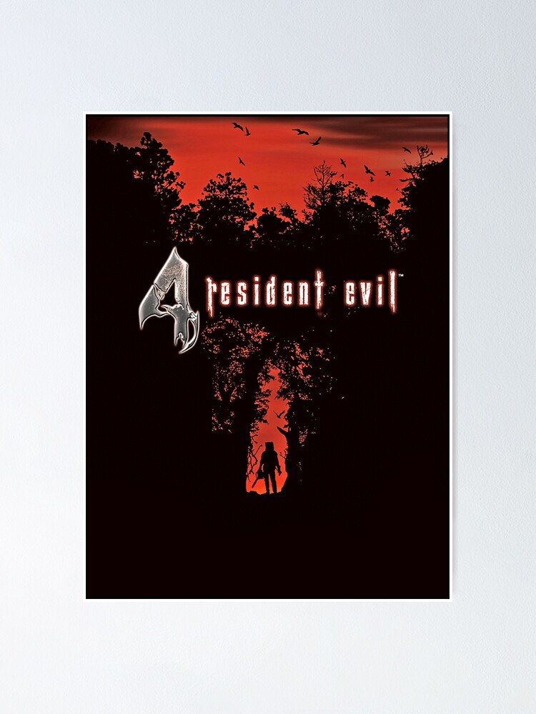 "Copy of Resident Evil 4 Logo Remake" Poster for Sale by TheTimbe ...