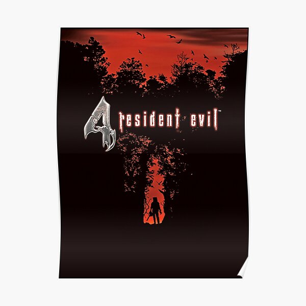 "Copy of Resident Evil 4 Logo Remake" Poster for Sale by TheTimbe ...