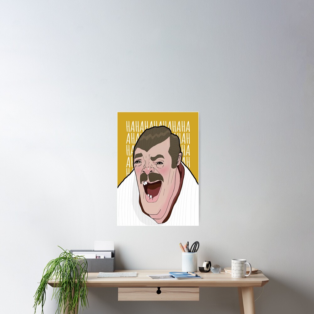 "Spanish Laughing Guy meme" Poster for Sale by Mashz | Redbubble